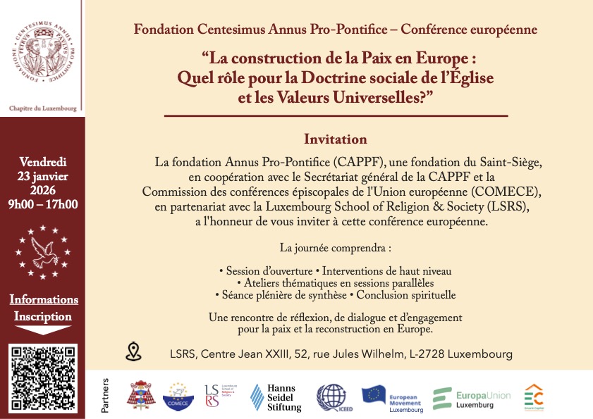 🔴 EVENT | Luxembourg to host high-level conference on Peacebuilding ...